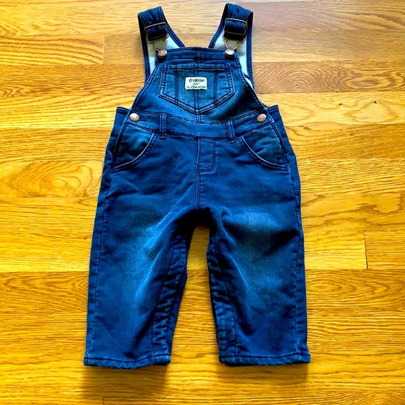 OshKosh B'gosh | One Pieces | Oshkosh Denim Overallssize 9m | Poshmark